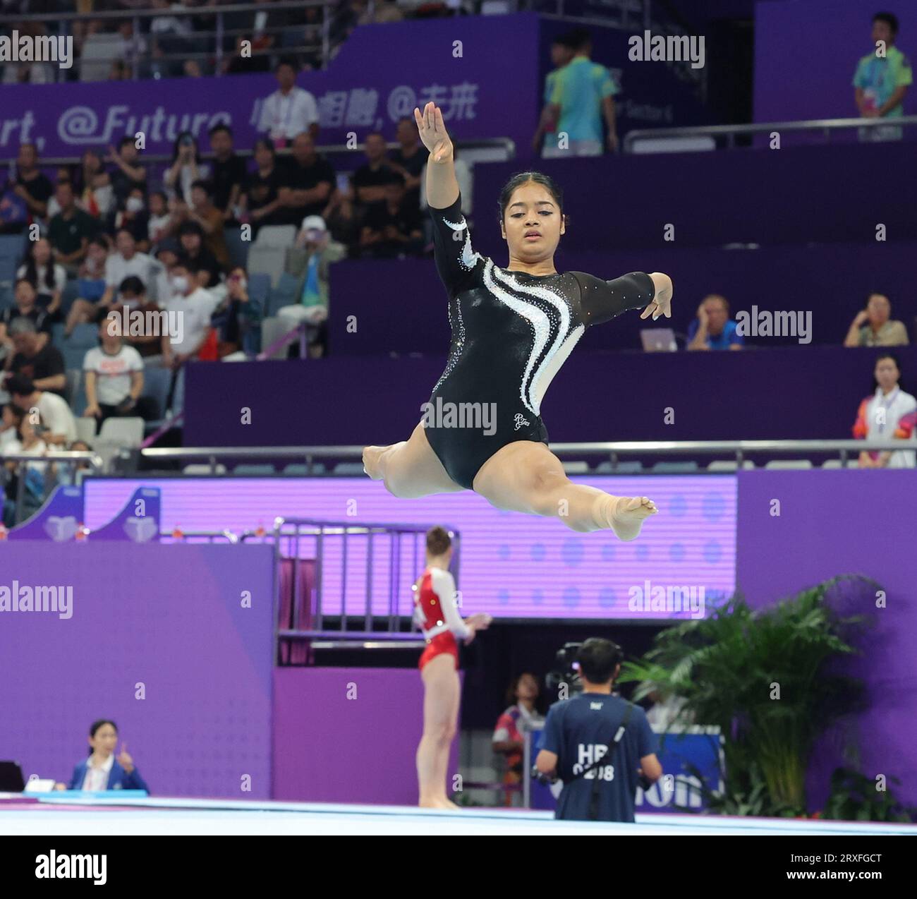 Hangzhou, China. 25th Sep, 2023. Artistic Gymnat of India Pranati Nayak ...