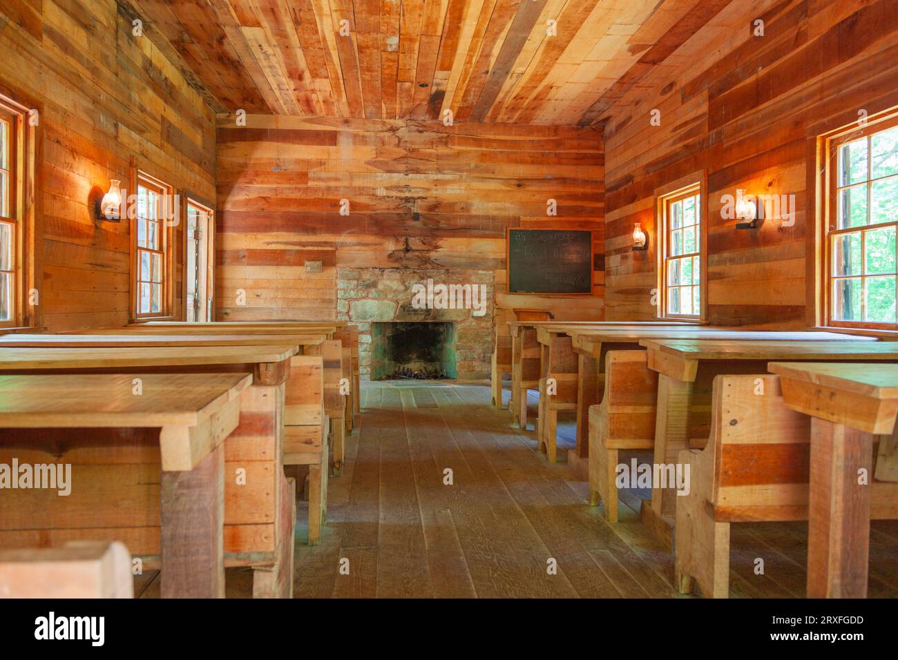 Baltimore Forest School, called the "Cradle of Forestry", in the Pisgah ...