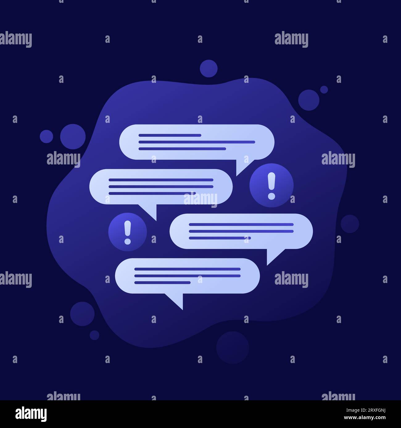 Email overload Stock Vector Images - Alamy