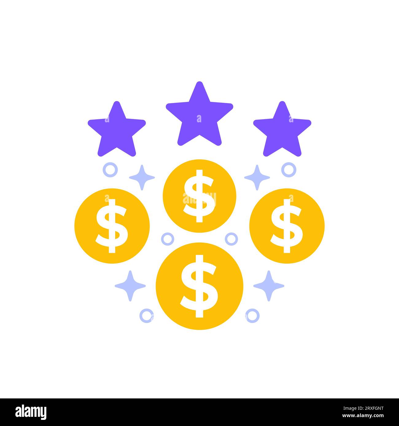 benefit and bonus pay icon, flat vector Stock Vector Image & Art - Alamy