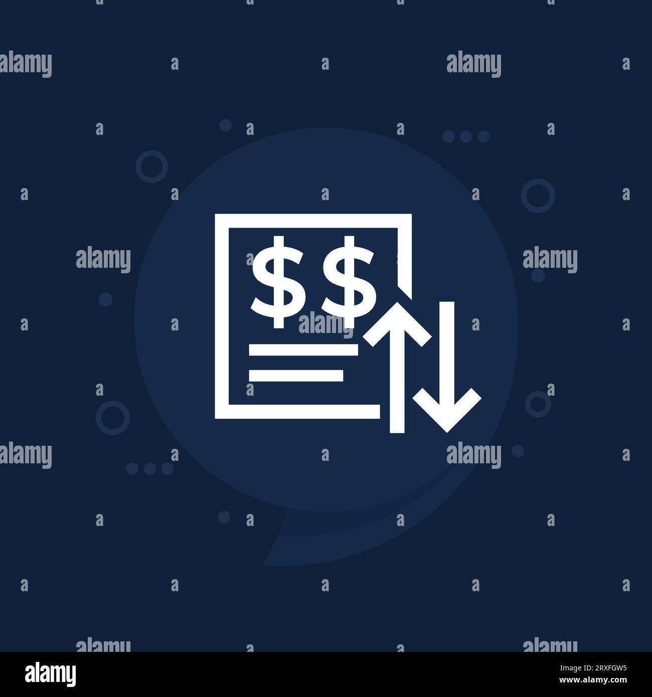 dynamic or surge pricing icon for web Stock Vector Image & Art - Alamy