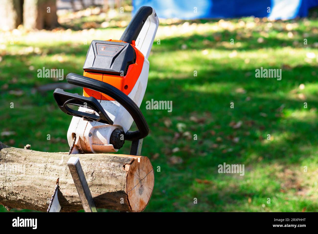 Machine cutting down not logging hi-res stock photography and images ...
