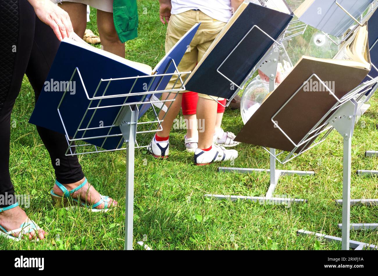 Green book exhibition hi-res stock photography and images - Alamy