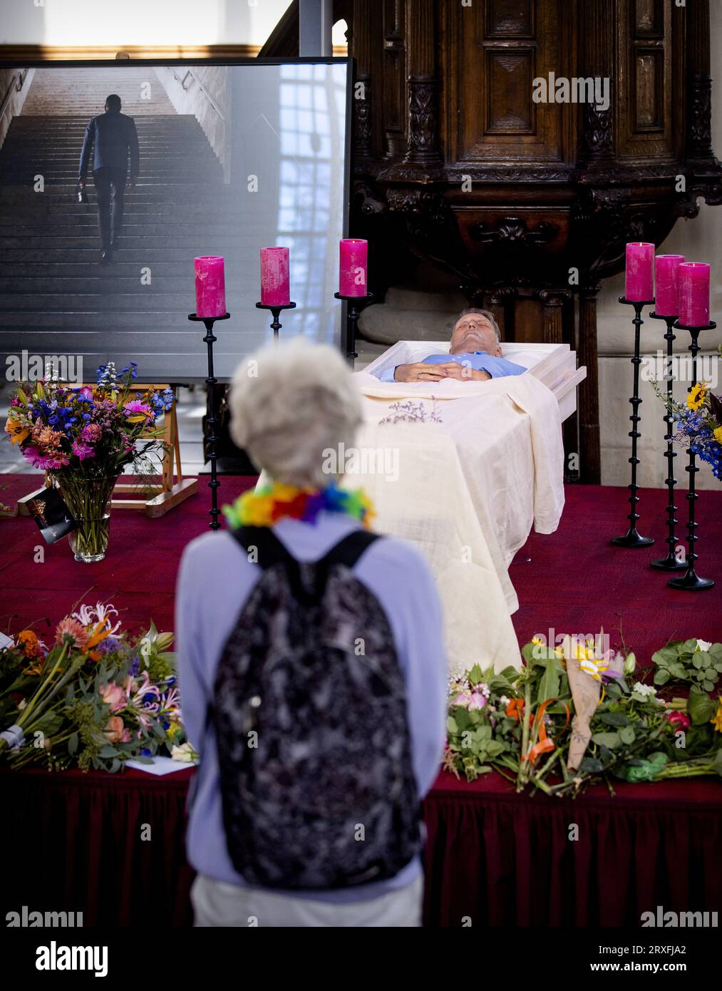 Amsterdam, Netherlands. 25th Sep, 2023. AMSTERDAM - The public says ...