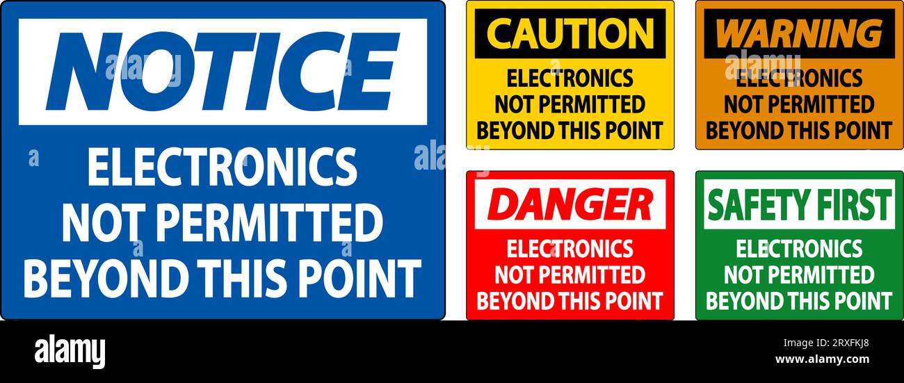 Notice electronics hi-res stock photography and images - Alamy