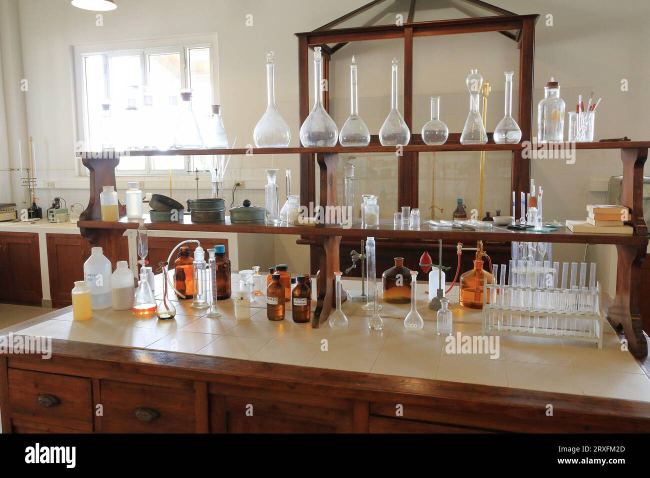 Cagliari: old laboratory museum of saline in the Molentargius Regional ...