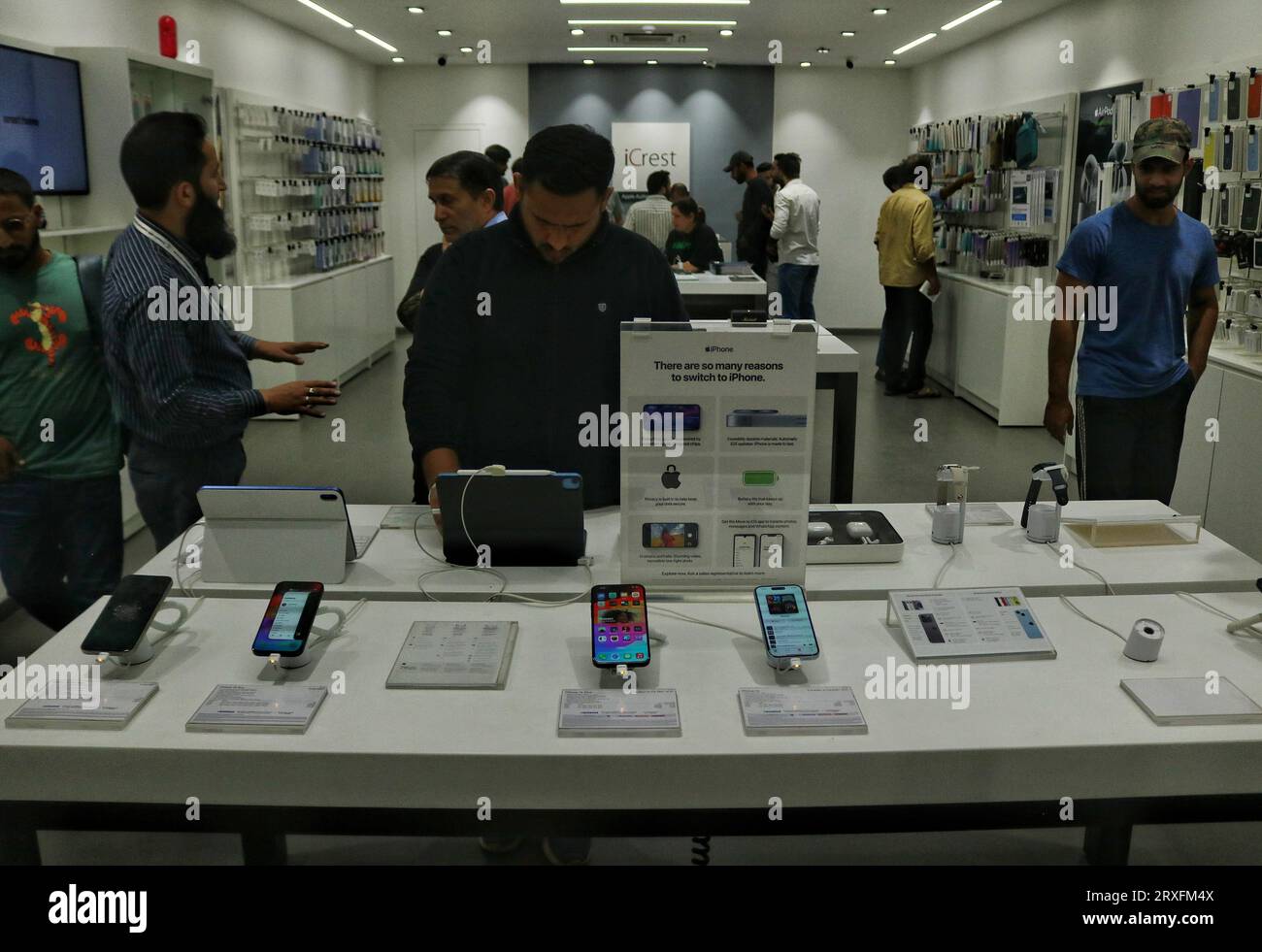 September 23,2023, Srinagar Kashmir, India : Apple's latest lineup of ...
