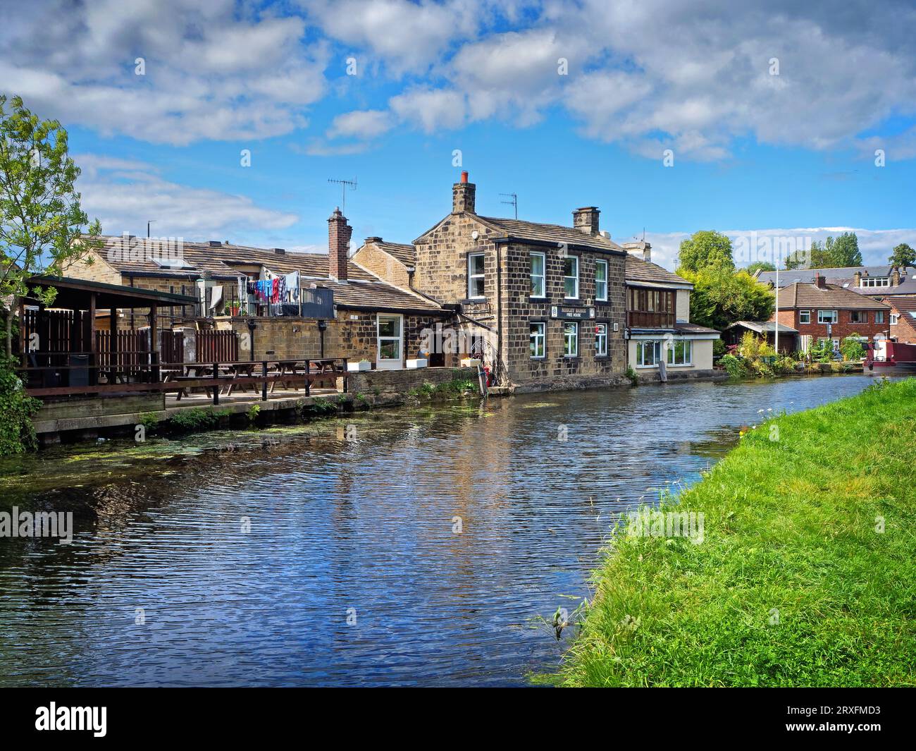 Rodley wharf visitor moorings hi-res stock photography and images - Alamy