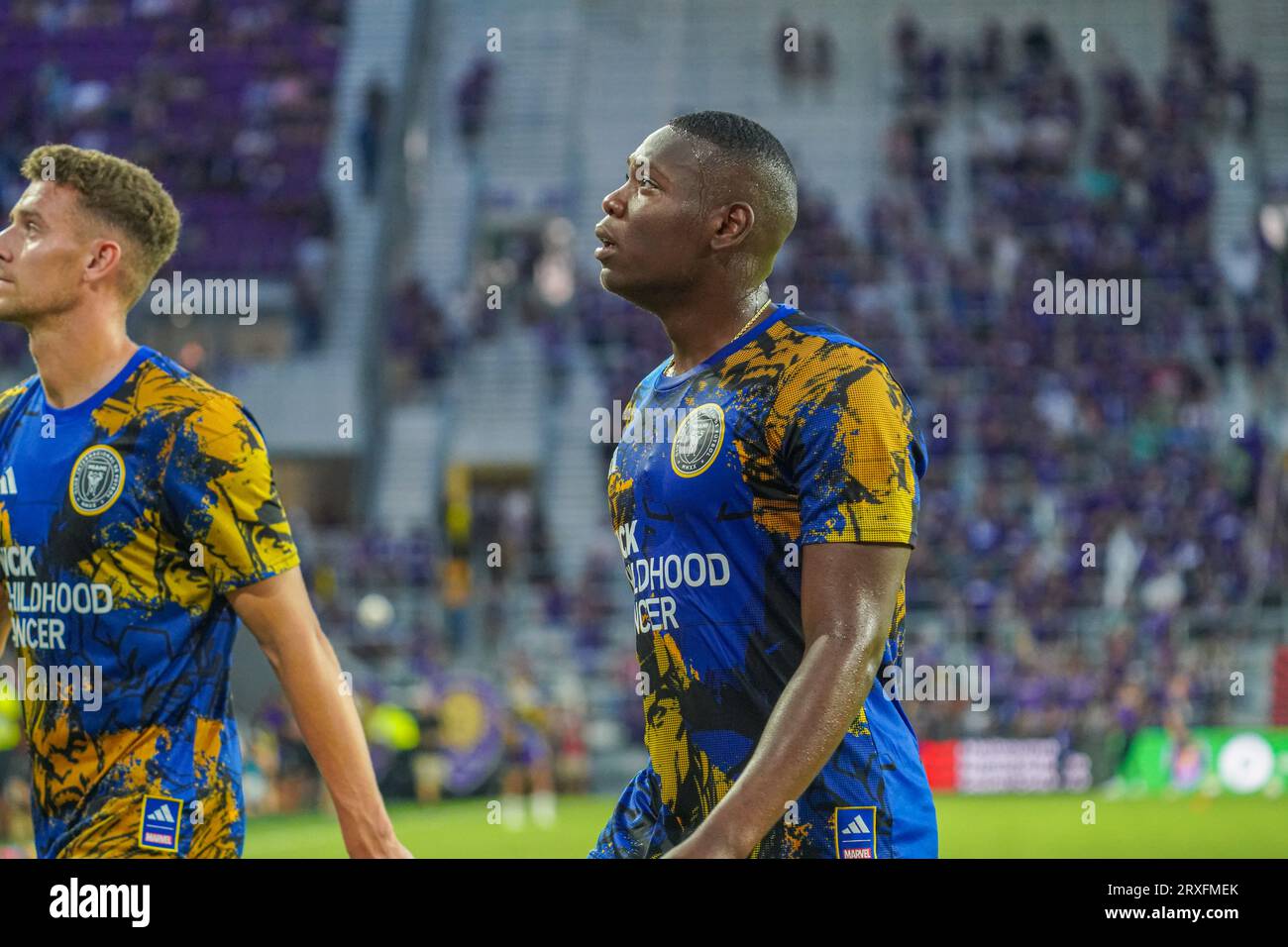 Orlando, Florida, USA, September 24, 2023, Inter Miami player Kamal ...