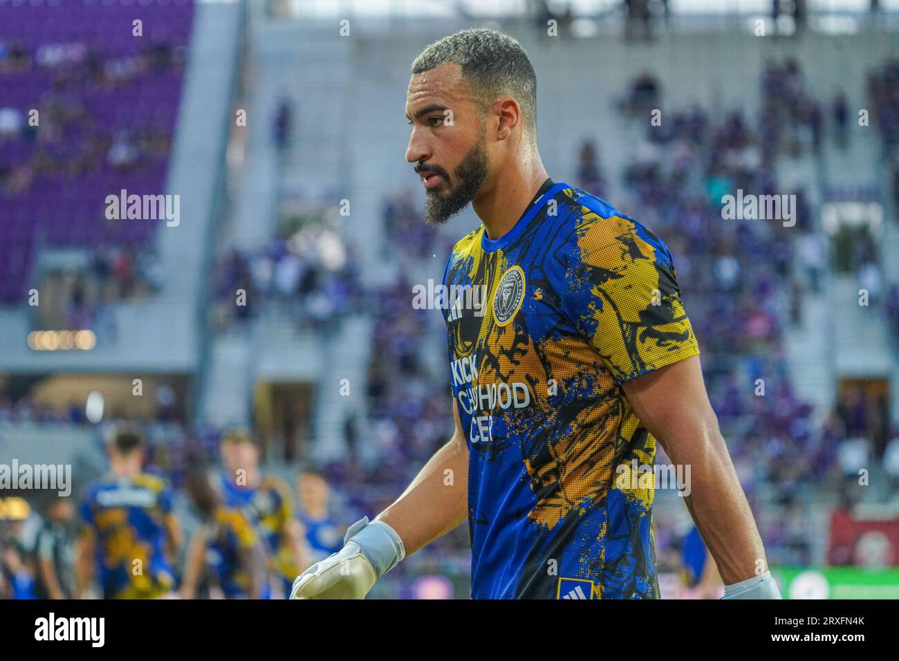Orlando, Florida, USA, September 24, 2023, Inter Miami goalkeeper Drake ...