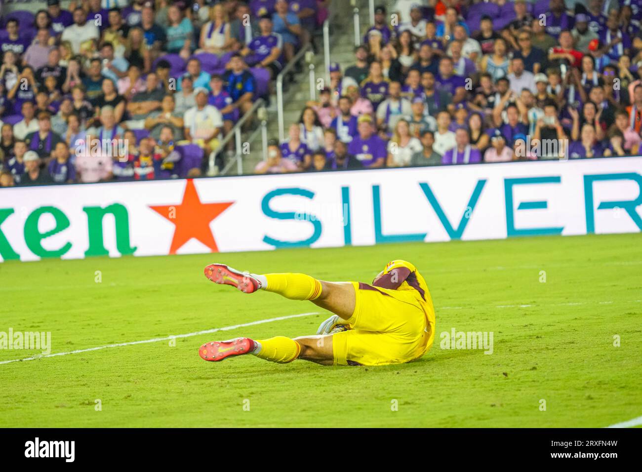 Orlando, Florida, USA, September 24, 2023, Inter Miami goalkeeper Drake ...