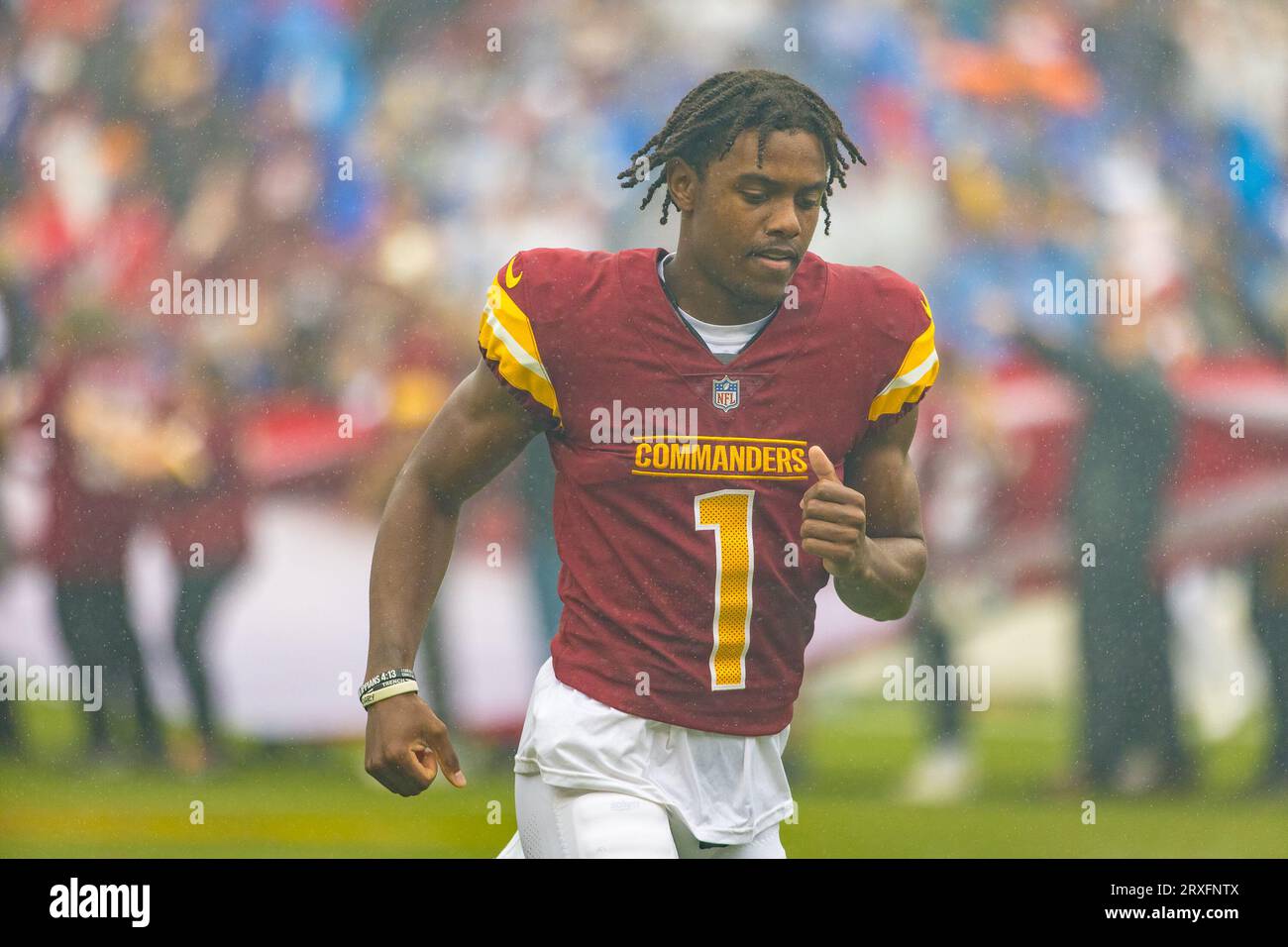 Jahan dotson commanders hi-res stock photography and images - Alamy