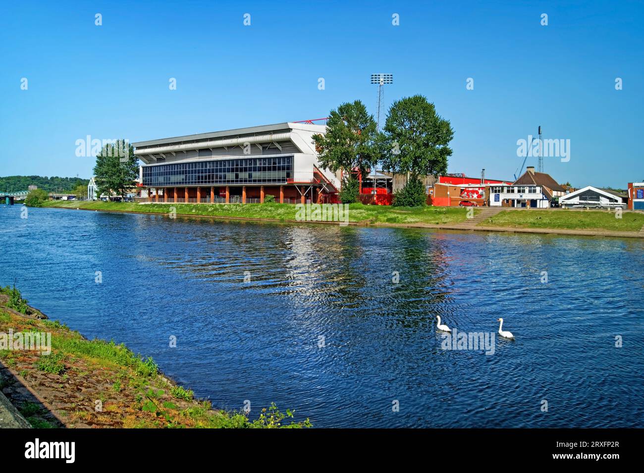 UK, Nottingham, The City Ground home of Nottingham Forest FC Stock ...