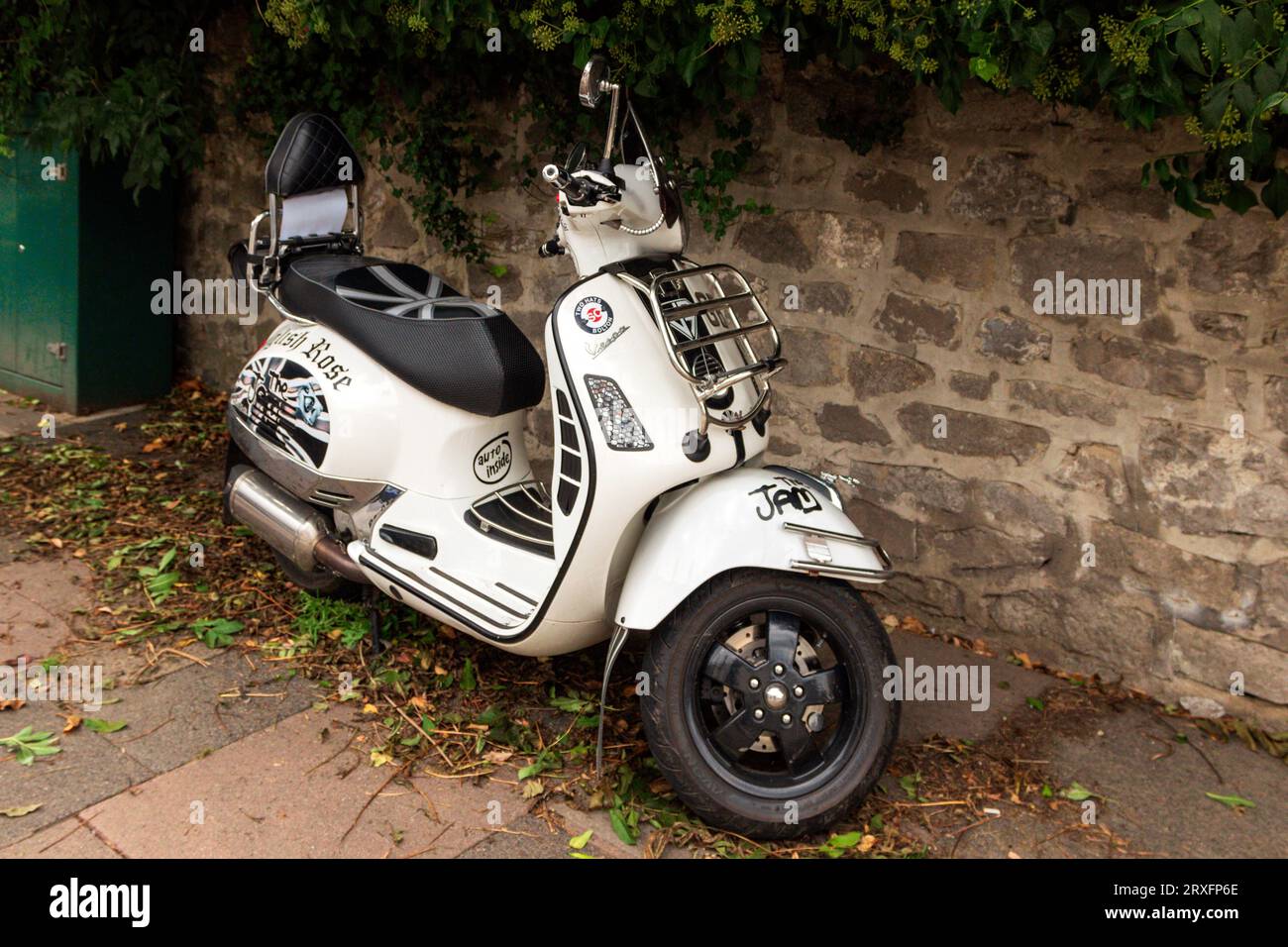 Vespa. Ribble Valley Scooter Rally 2023 Stock Photo - Alamy