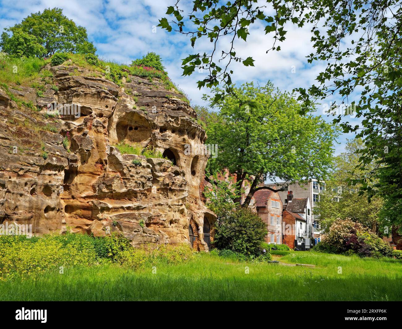 Old nottingham castle hi-res stock photography and images - Alamy