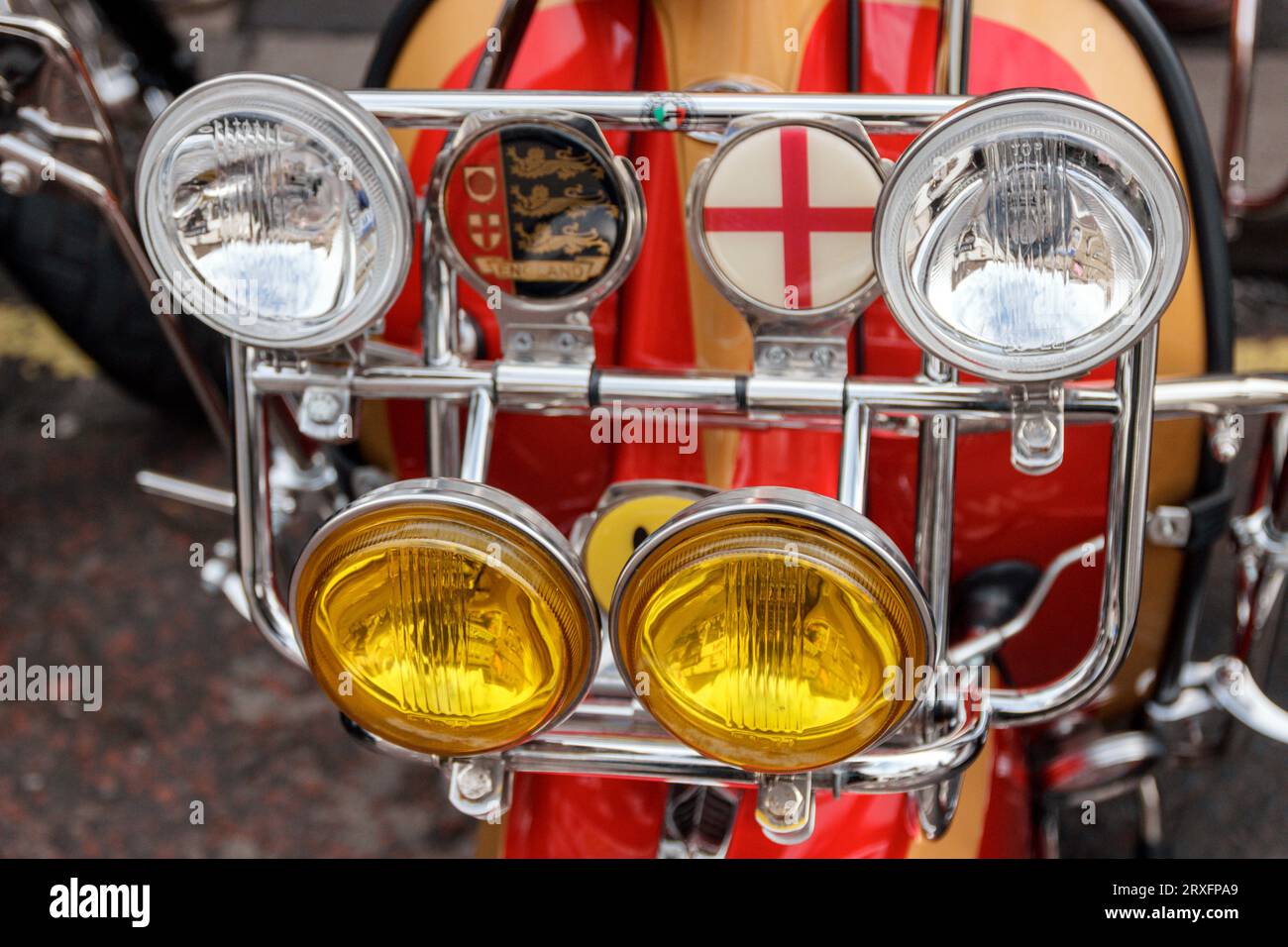 Lambretta. Ribble Valley Scooter Rally 2023 Stock Photo - Alamy