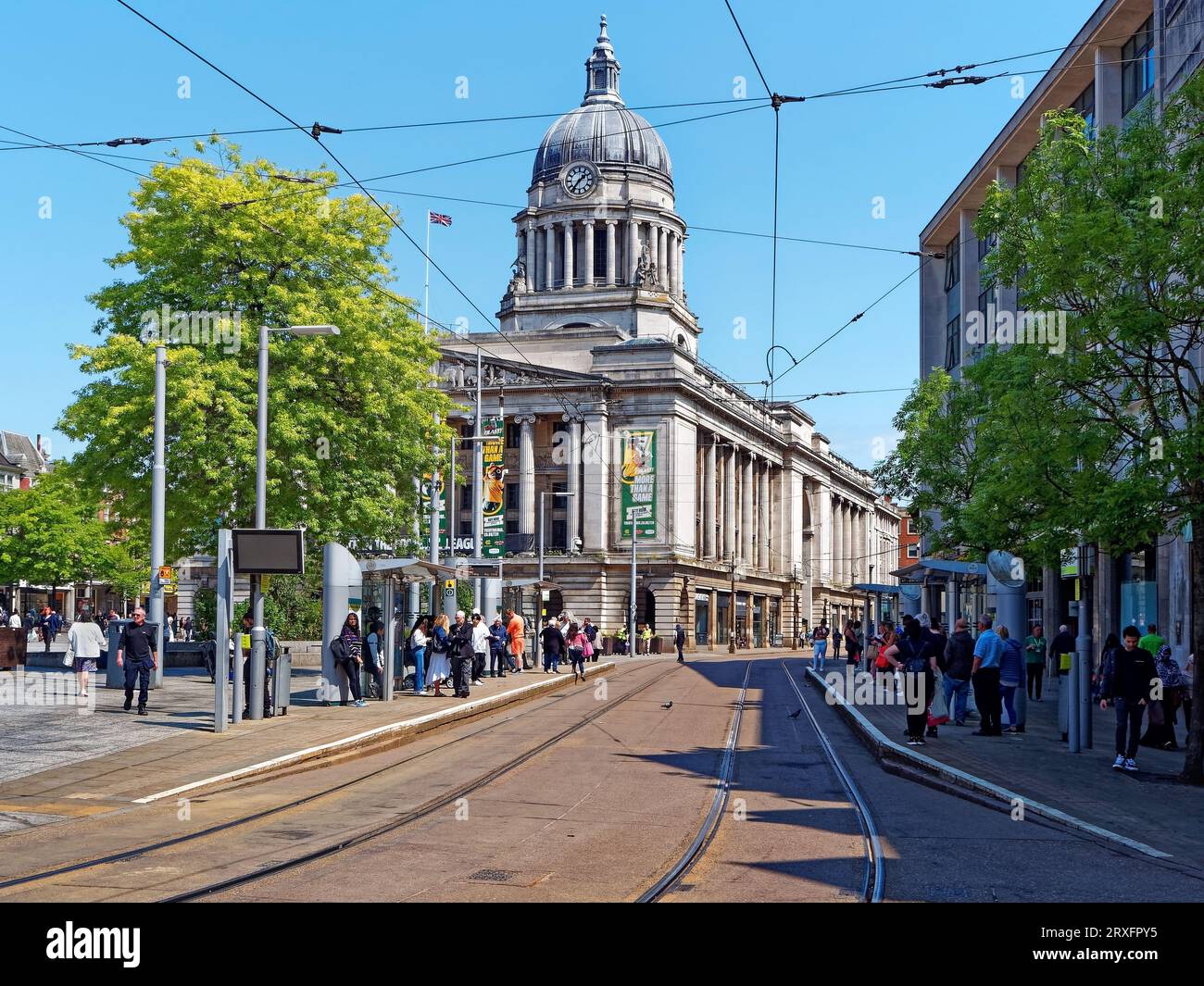 Nottingham express transit hi-res stock photography and images - Alamy