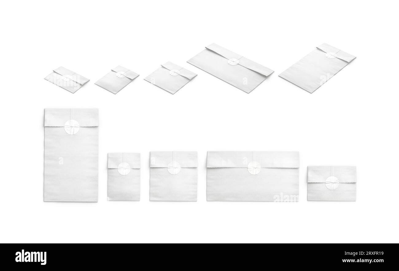 Kraft paper bag sticker isolated hi-res stock photography and images ...