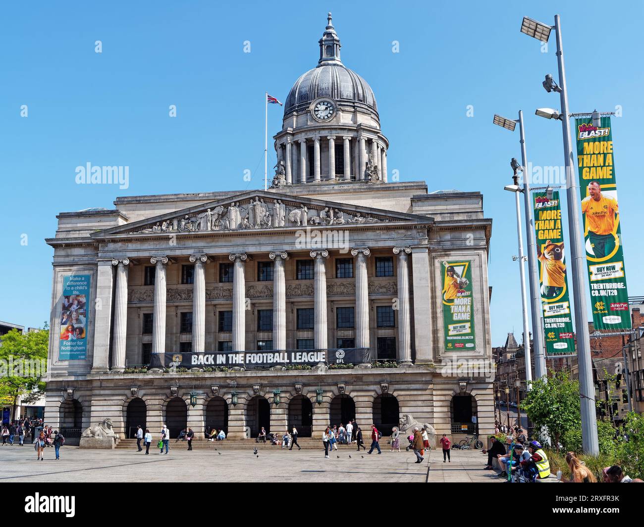 Nottingham old market square hi-res stock photography and images - Alamy