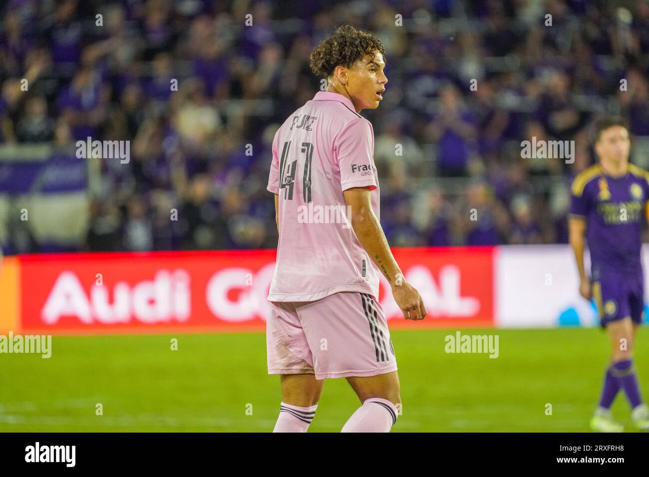 Orlando, Florida, USA, September 24, 2023, Inter Miami player David ...