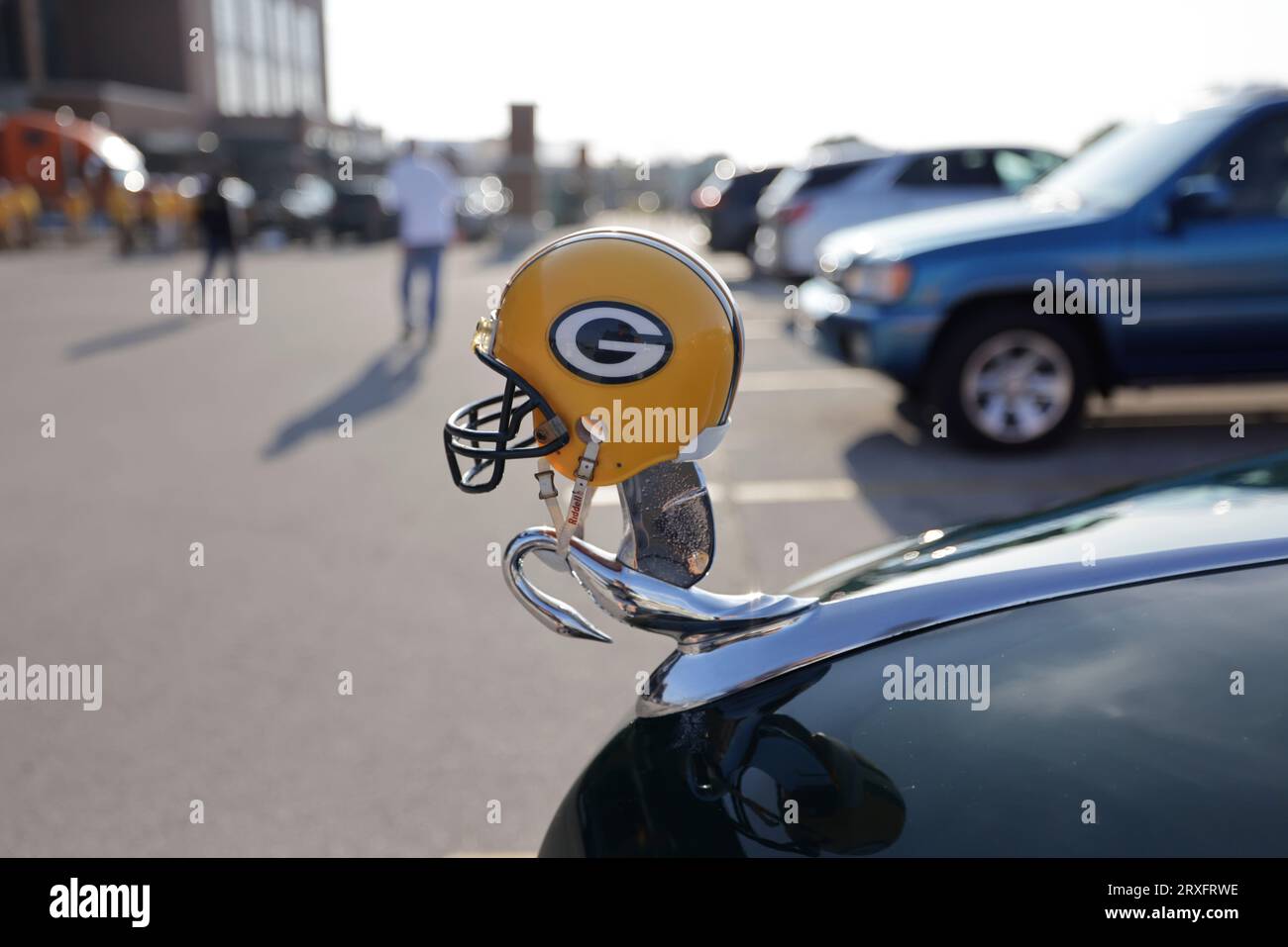 Tailgating scene before an NFL football game Sunday, Sept. 24, 2023, in ...