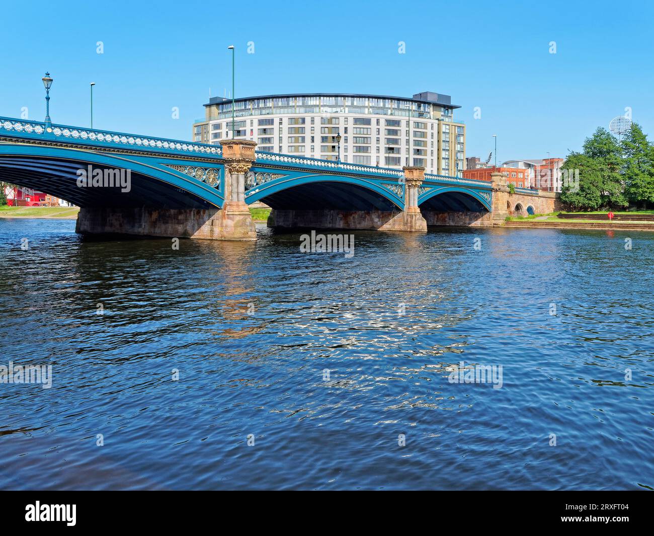 UK, Nottingham, Trent Bridge and River Trent Stock Photo - Alamy