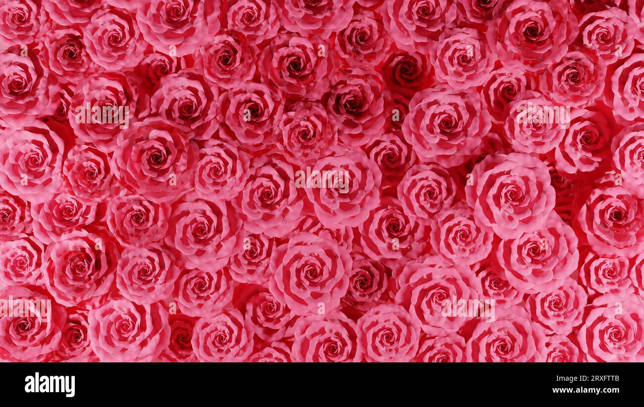 Wallpaper rose hi-res stock photography and images - Alamy