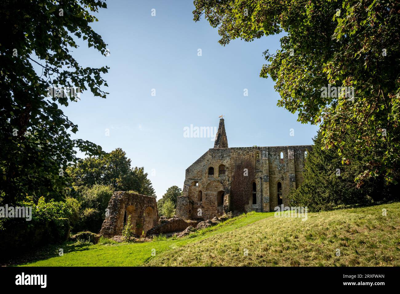 Battle, September 15th 2023: The Dorter at Battle Abbey Stock Photo - Alamy