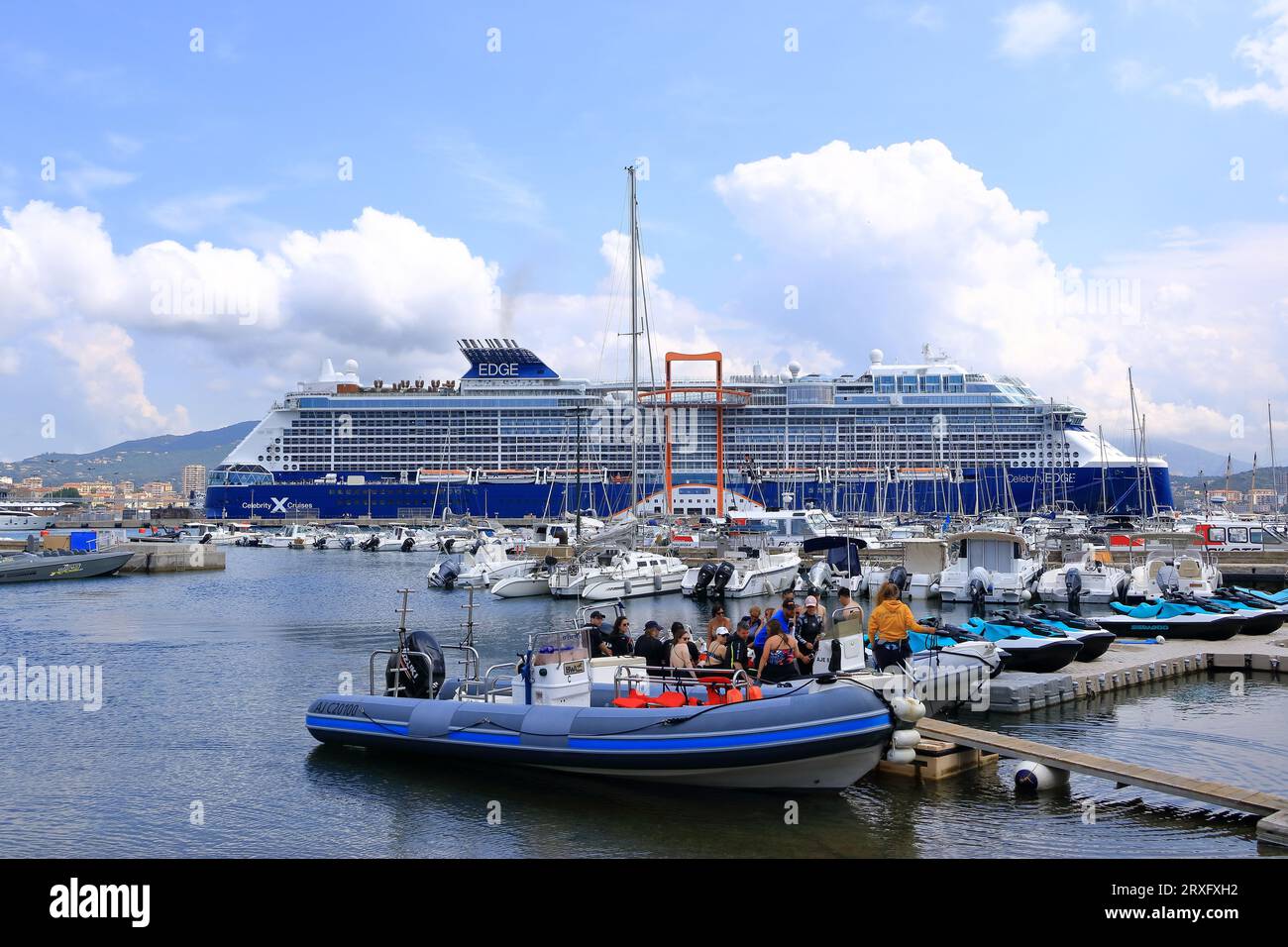 May 31 2023 - Ajaccio, Corsica in France: the Cruise ship Celebrity ...