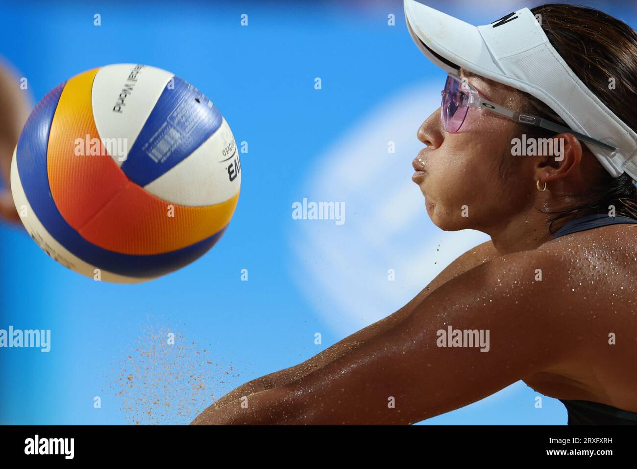 Ningbo, China's Zhejiang Province. 25th Sep, 2023. Mizoe Sayaka of ...