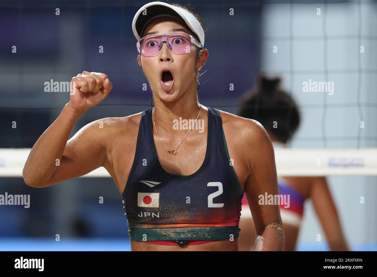 Ningbo, China's Zhejiang Province. 25th Sep, 2023. Mizoe Sayaka of ...