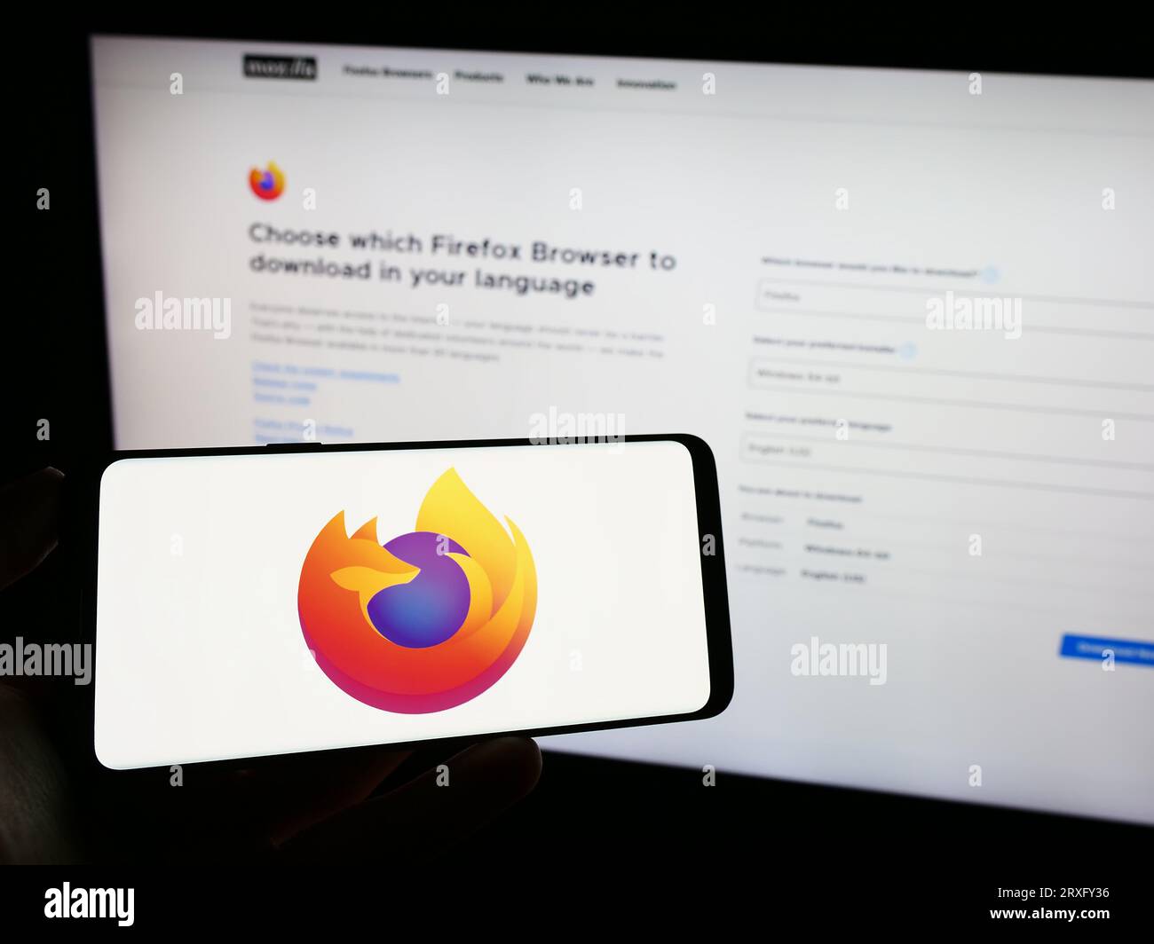 Fire fox hi-res stock photography and images - Alamy