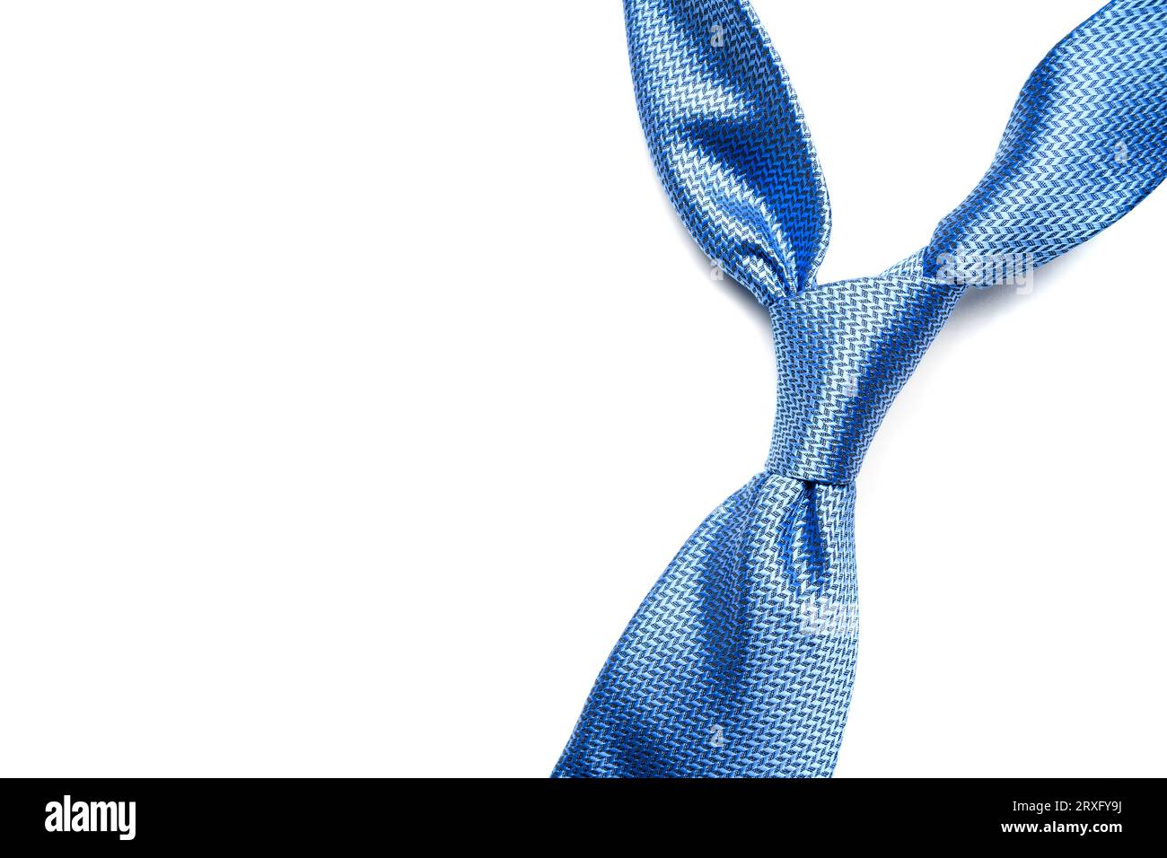 Men's necktie on white background Stock Photo - Alamy