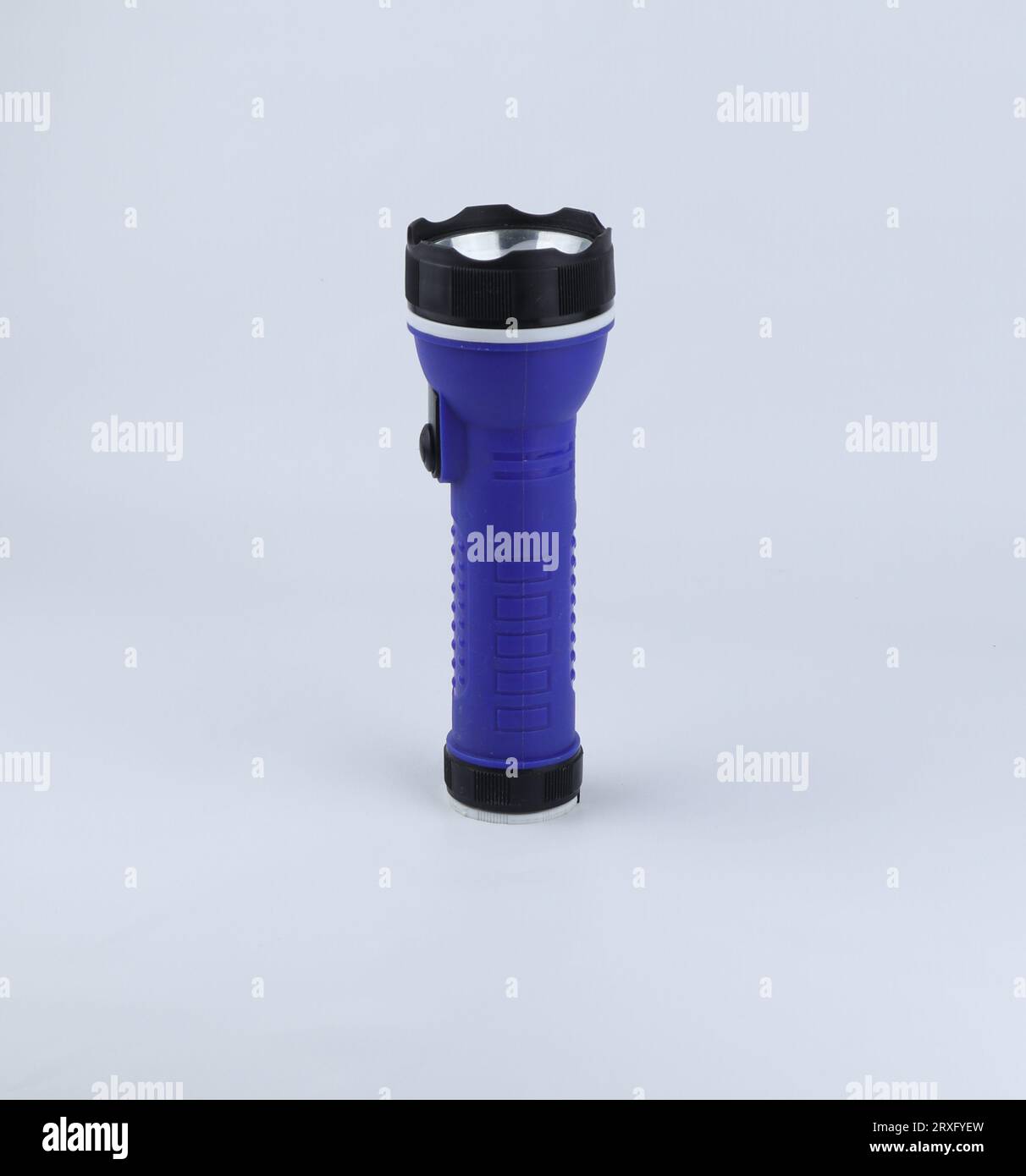Blue flashlight hi-res stock photography and images - Alamy