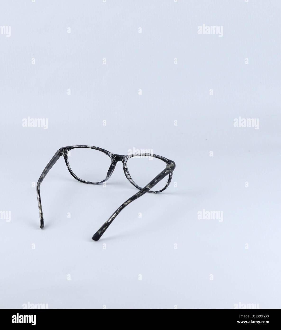 eye glasses isolated on a white background Stock Photo - Alamy