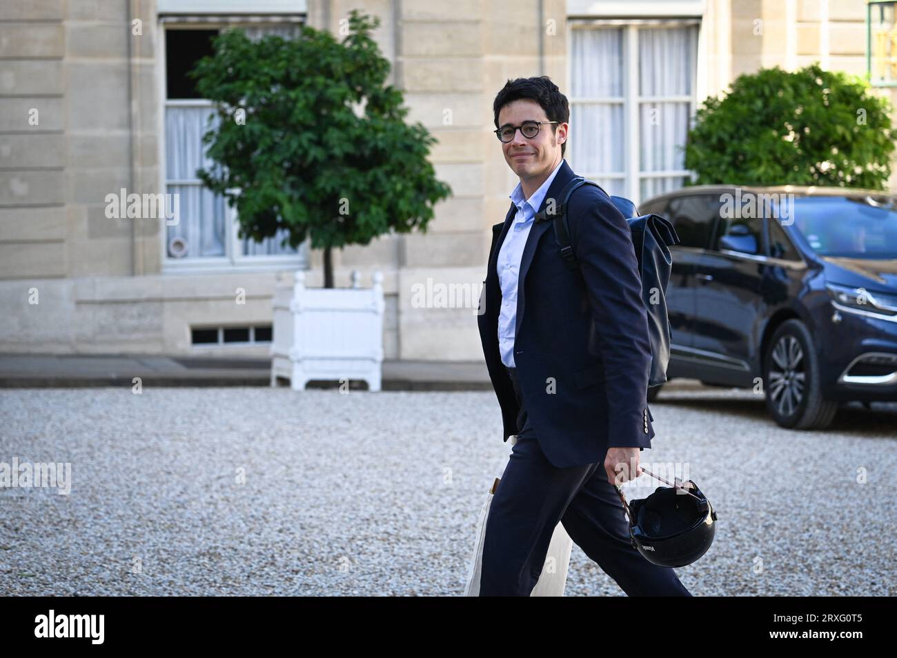 Paris, France. 25th Sep, 2023. Antoine Pellion, General Secretary for ...