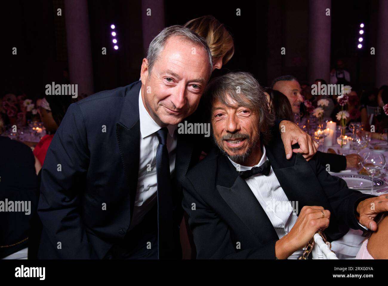 Italy. 25th Sep, 2023. Stefano Sassi, Piccioli Pierpaolo Milan Fashion ...