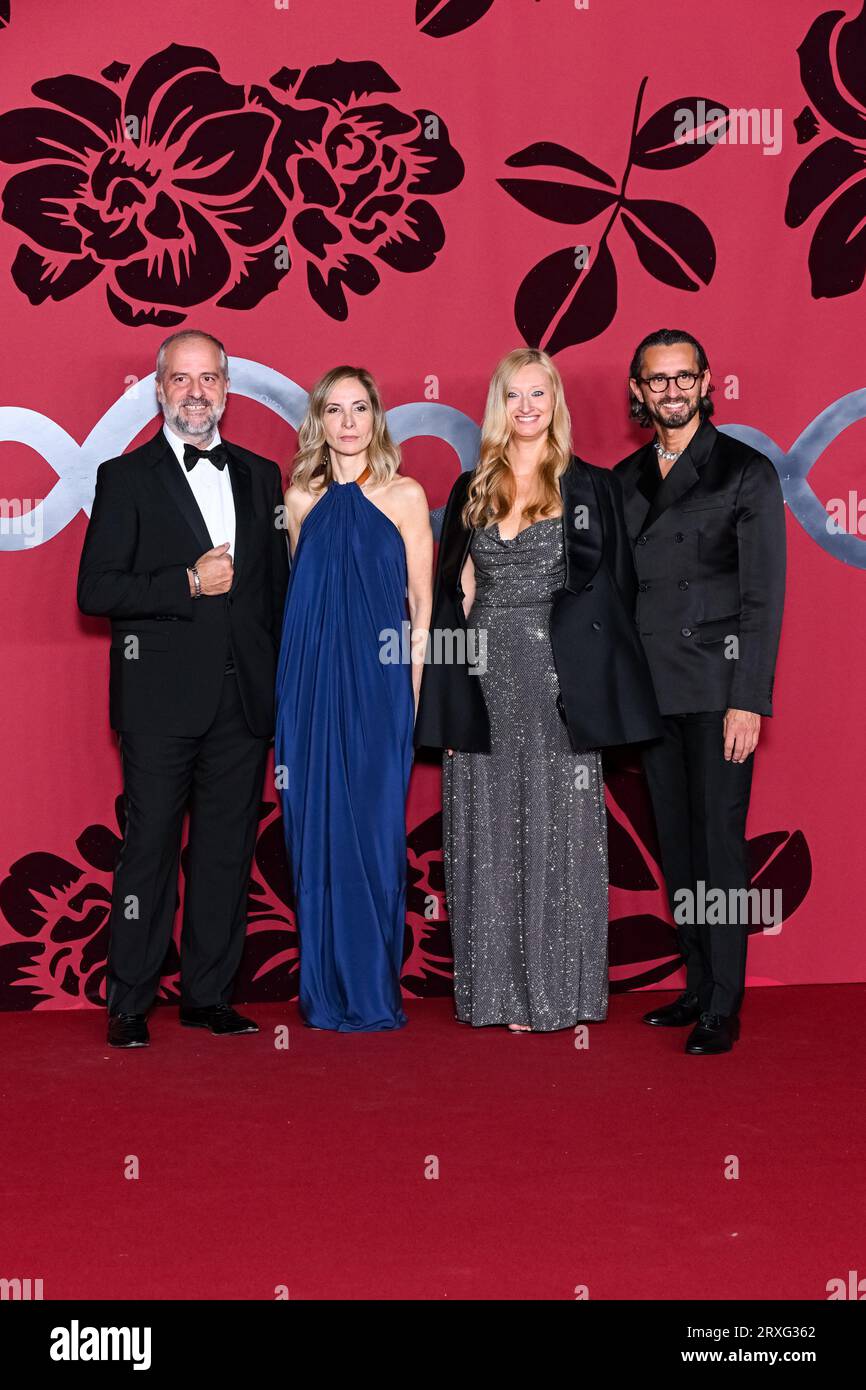 Italy. 24th Sep, 2023. Gabriele Maggio, Natalia Gamero del Castillo ...