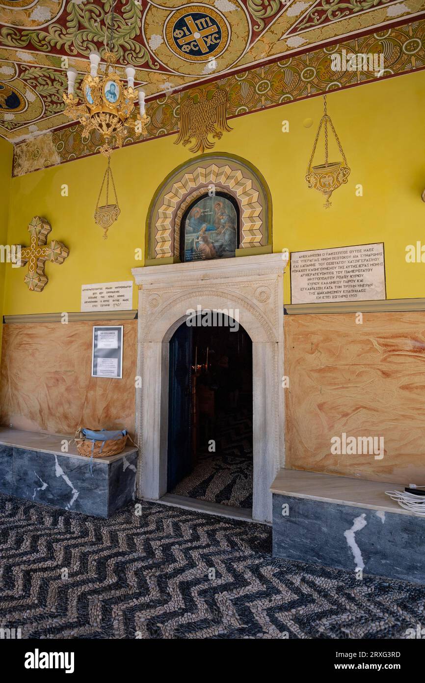 Tsambika monastery hi-res stock photography and images - Alamy