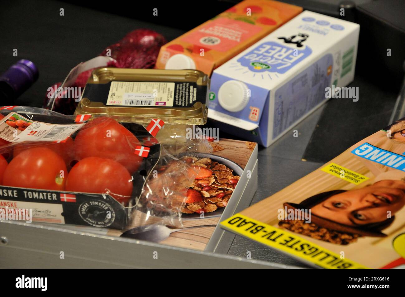 Copenhagen/Denmark/25 September 2023/365 discount coop grocery store in ...