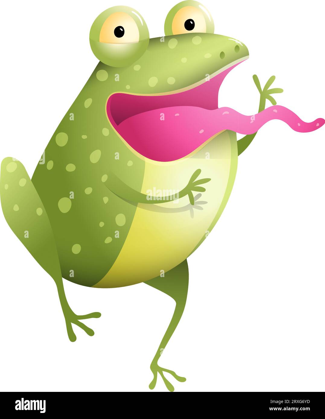 Frog Tongue Clip Art