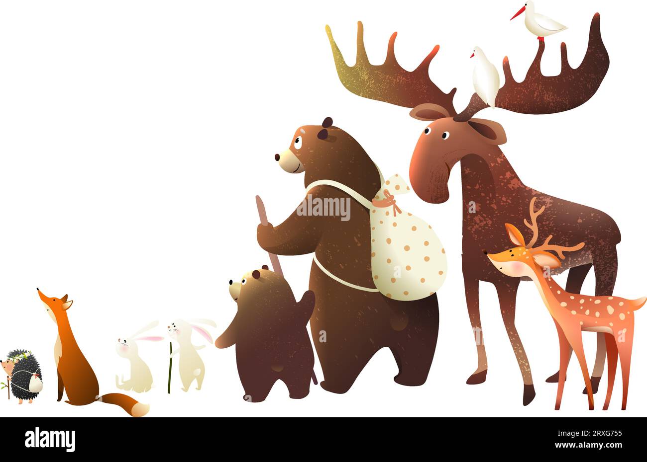 Fox rear view Stock Vector Images - Alamy