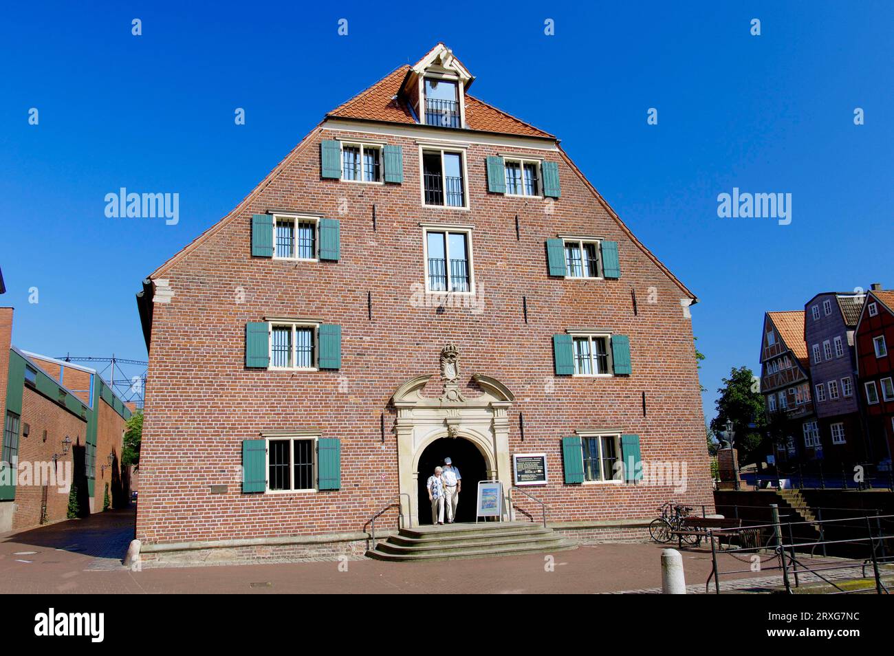 Museum former Swedish provisions storehouse at the old harbour, Alter ...