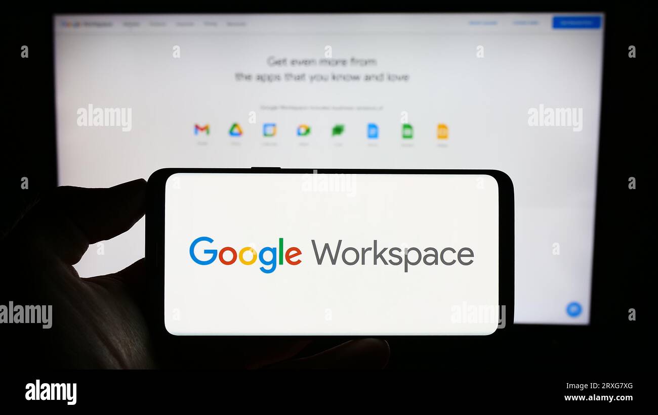 Google workspace logo hi-res stock photography and images - Alamy