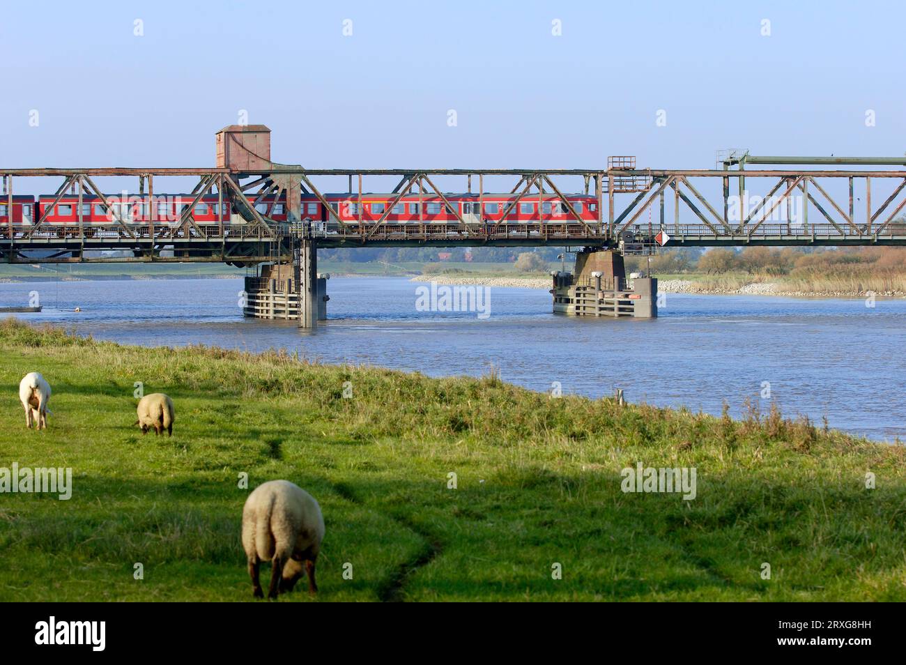 Weener railway bridge hi-res stock photography and images - Alamy
