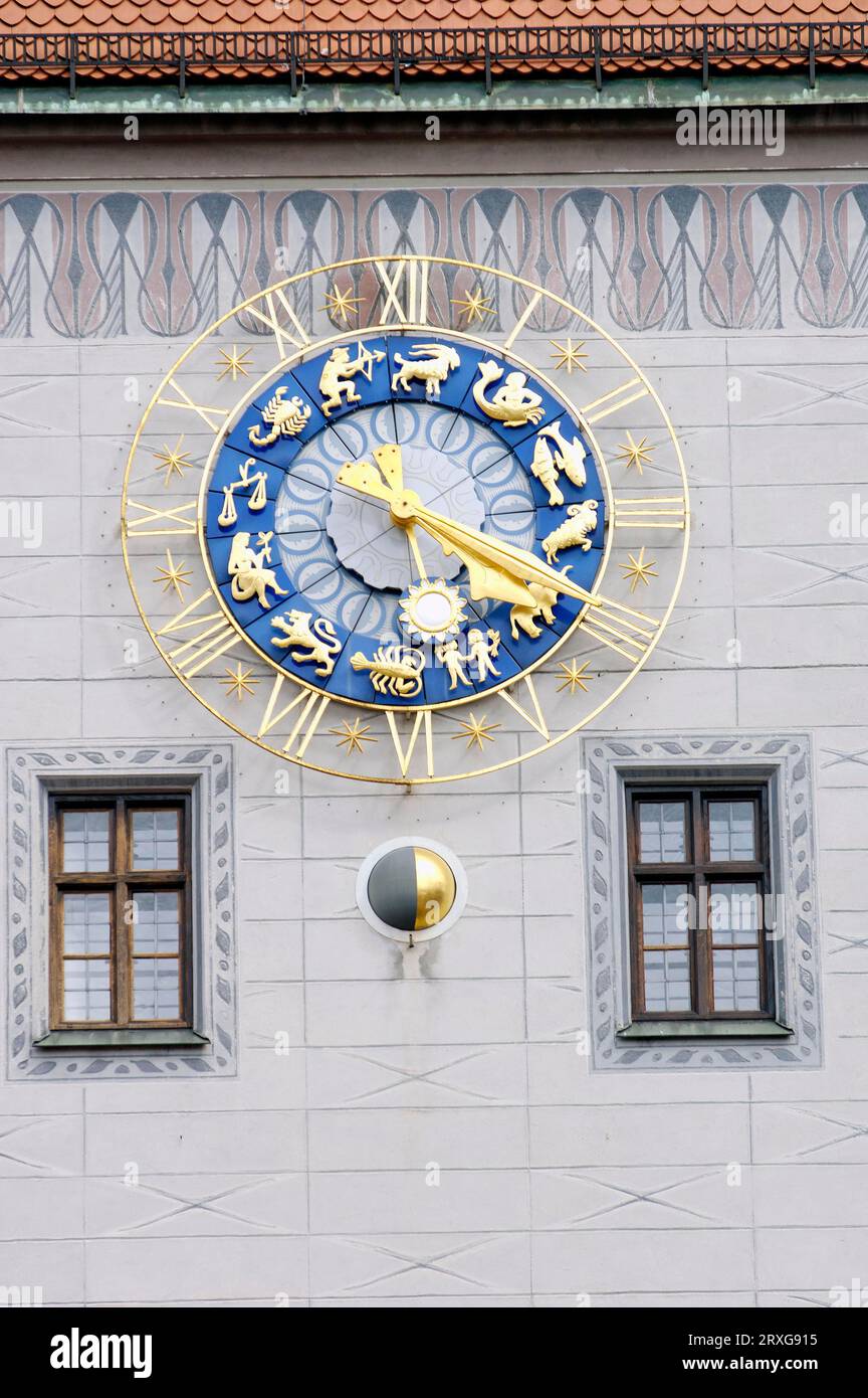 Clock at the Toy Museum, Munich, Bavaria, Germany Stock Photo - Alamy