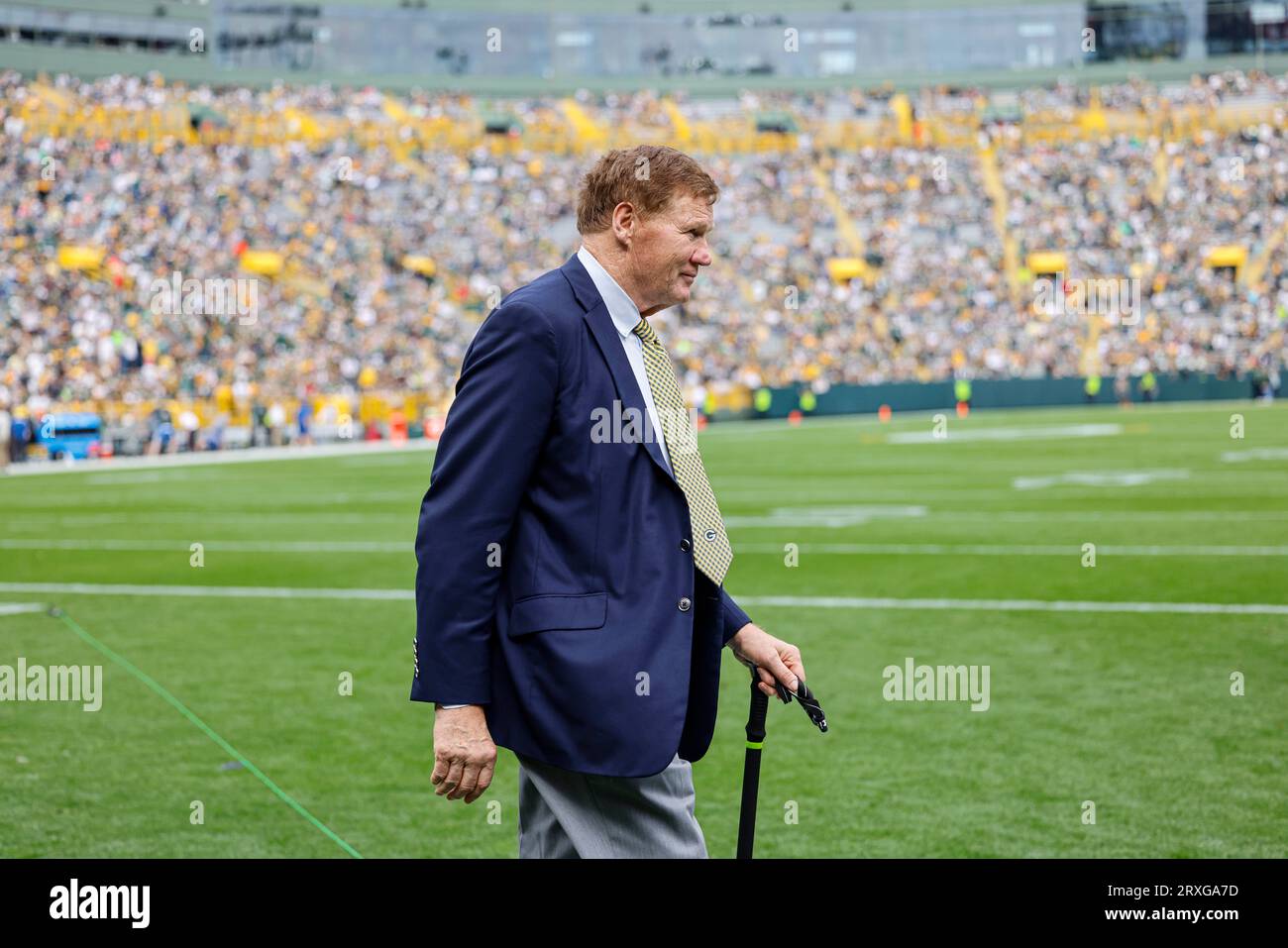 Green Bay Packers President Mark Murphy before the first half of a NFL ...
