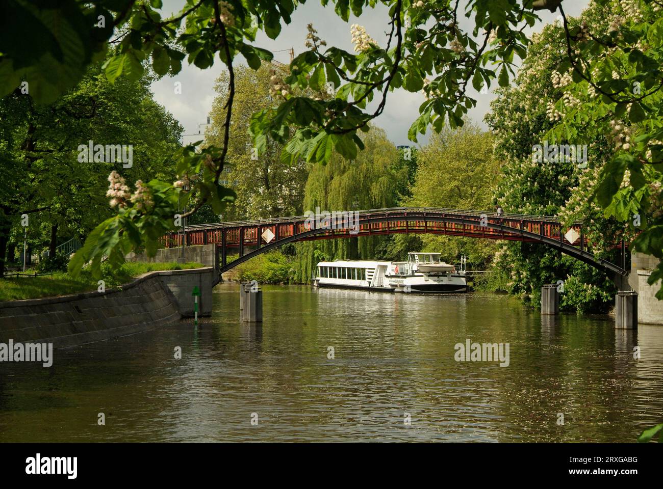 Bridge over the Landwehr Canal, Berlin, Germany Stock Photo - Alamy