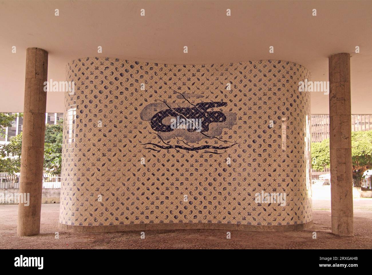 Ceramic art, culture Palace, Rio de Janairo, Brazil, Ceramic art, Rio ...