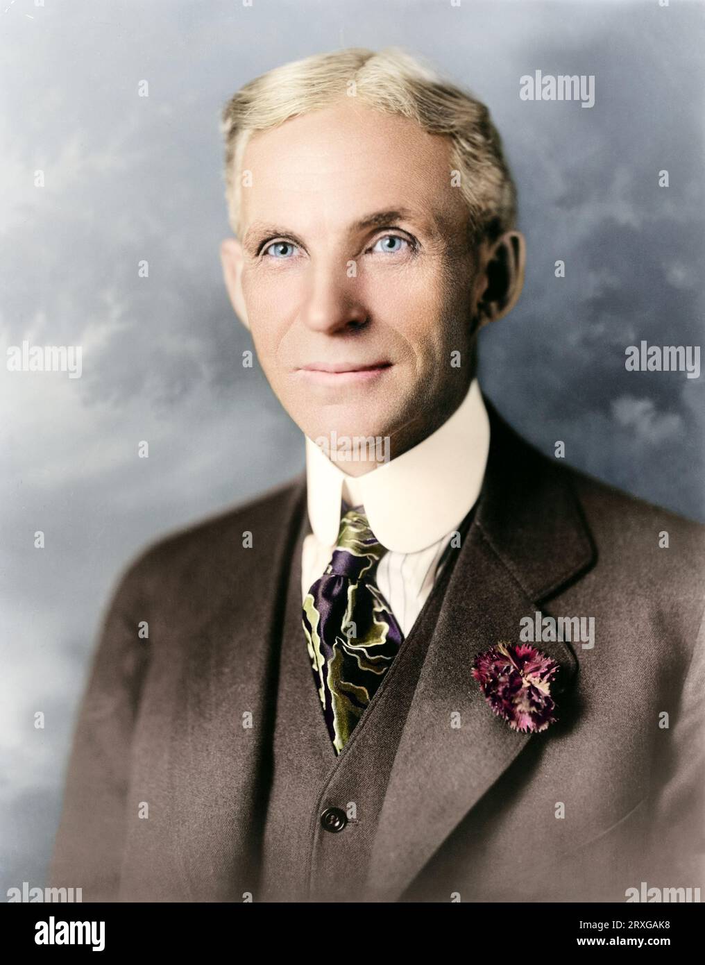 Henry Ford, head-and-shoulders portrait, facing slightly left. 1919. By ...